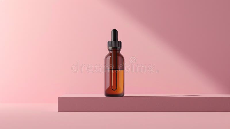 Essential Oil Bottle Studio Shoot Stock Photo - Image of natural ...