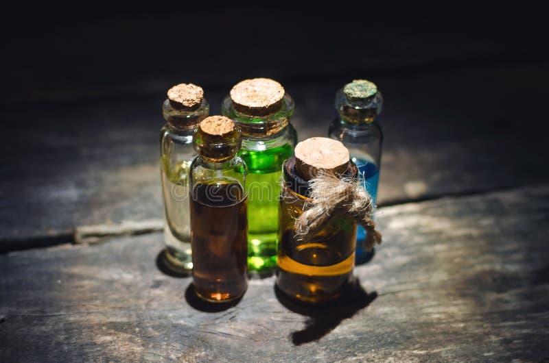 Essential oil. stock image. Image of potions, magic - 127544797