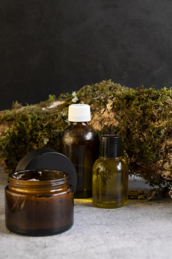 Essential Oils for Aromatherapy, Eco Natural Cosmetics Concept Stock ...