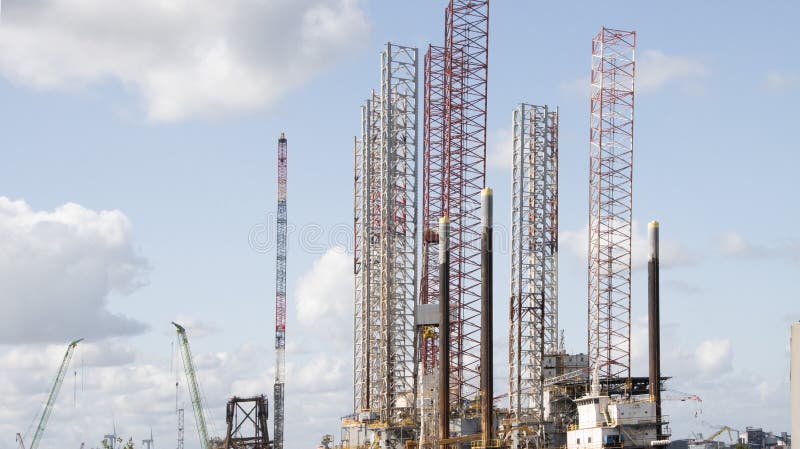 Offshore Drilling Rig Components Overview Stock Photos - Free & Royalty ...