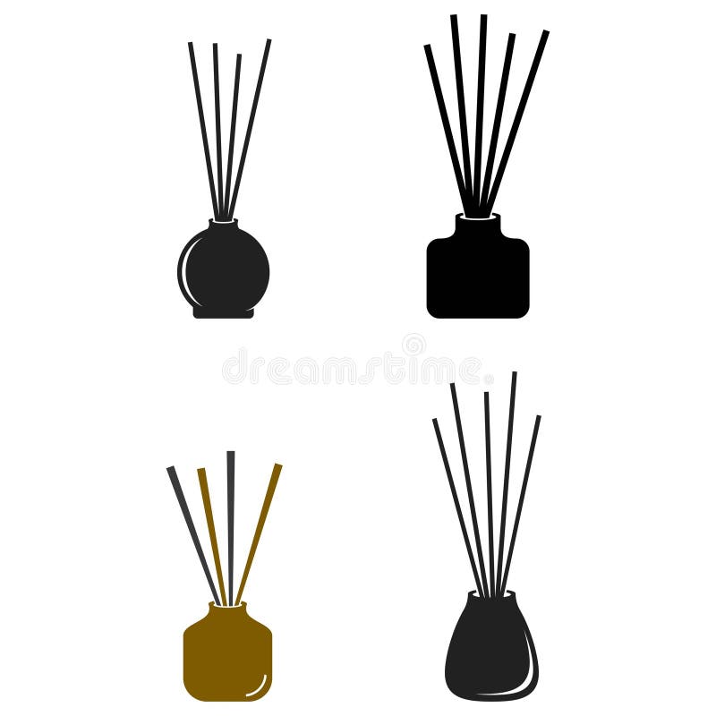 Essential Perfume Logo Vector Icon Illustration Stock Vector ...