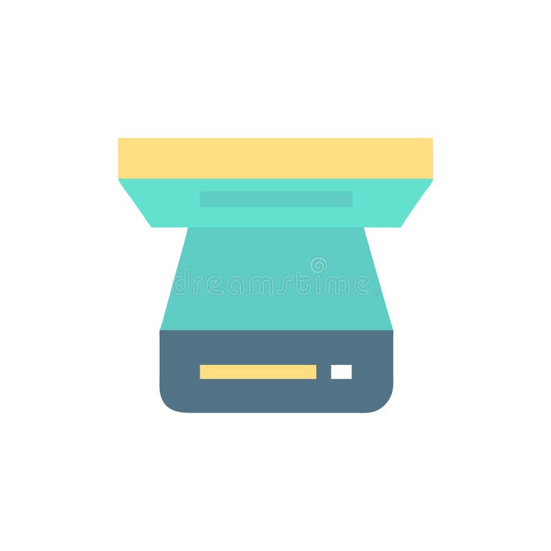 Essential Scanner Icon for Document Processing Stock Photo ...