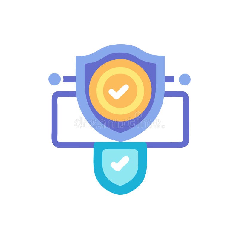 Essential Security Token Icon for Protection Stock Photo - Illustration ...