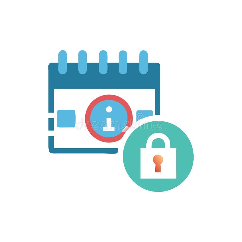 Essential SIEM Icon for Security Practices Stock Image - Illustration ...