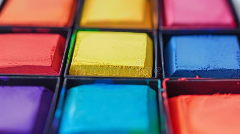 Essential Stamp Pads for Back To School Stock Illustration ...