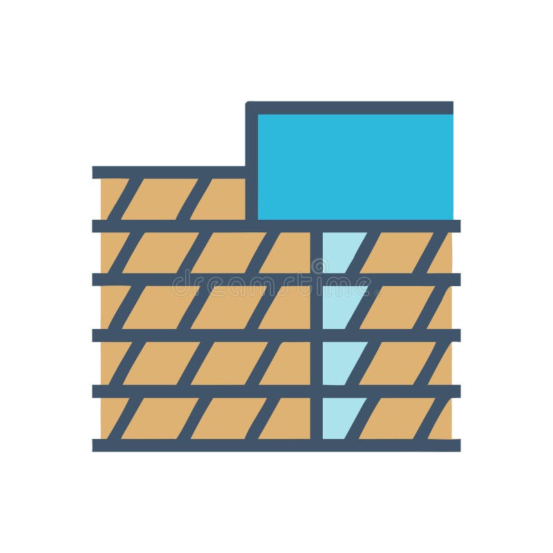 Essential Tile Underlayment Icon for Flooring Stock Illustration ...