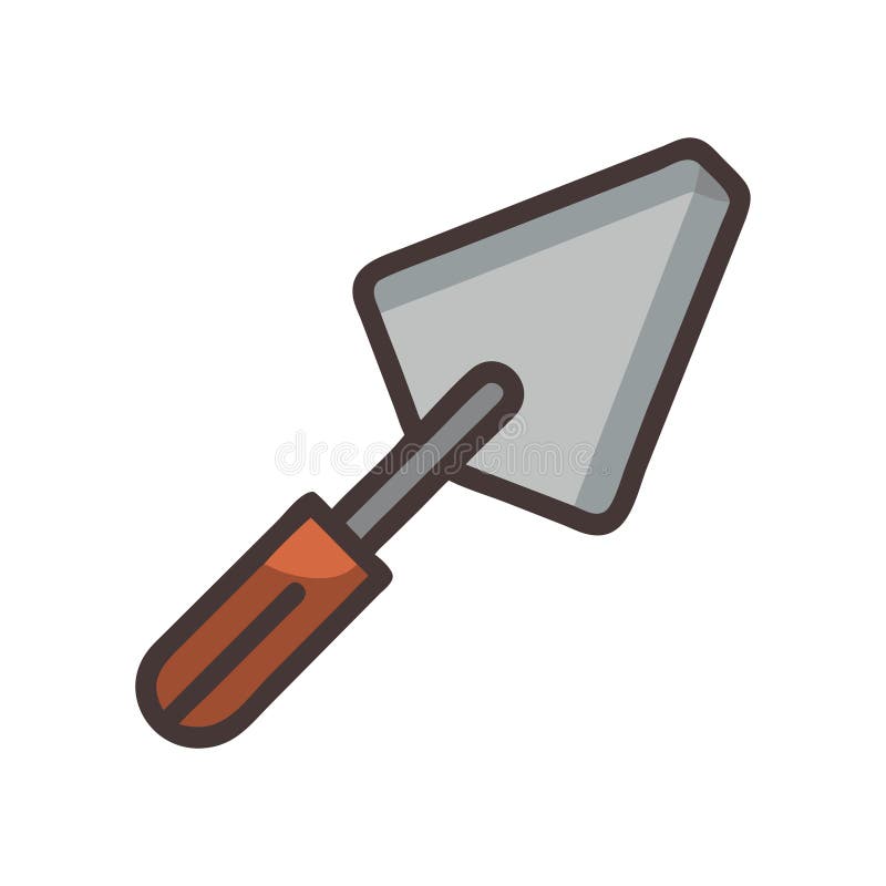 Essential Trowel Icon for Landscaping Stock Vector - Illustration of ...