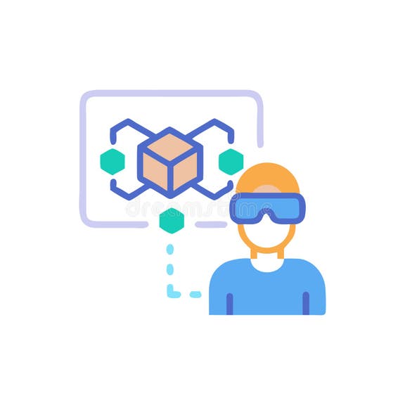 Essential Virtual Prototyping Icon for Testing Stock Image ...