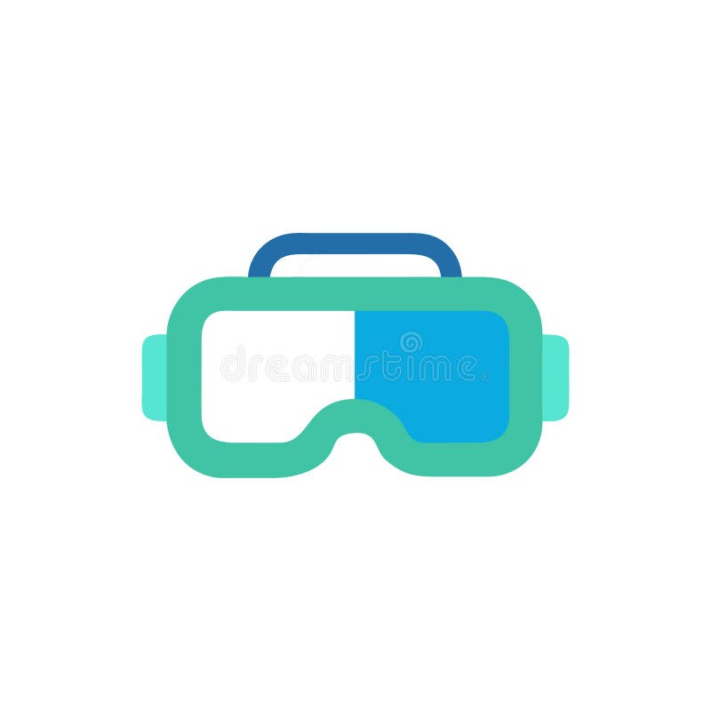 VR Headset Icon for Immersive Experiences Stock Illustration ...