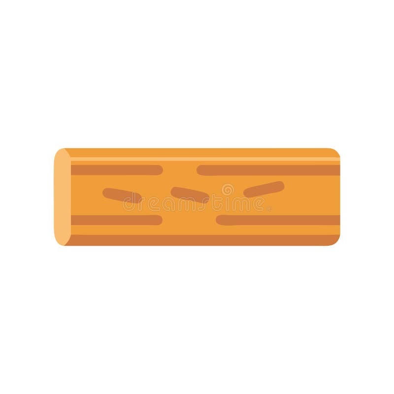 Essential Wood Beam Icon for Structural Design Stock Illustration ...