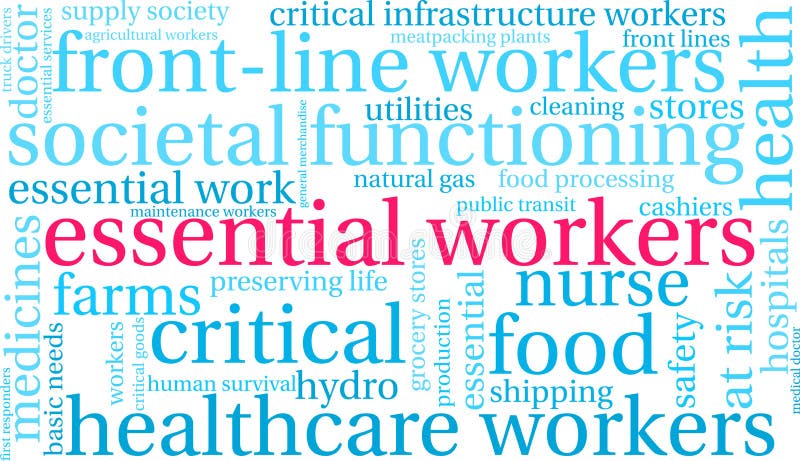 Essential Workers Stock Illustrations – 1,399 Essential Workers Stock ...