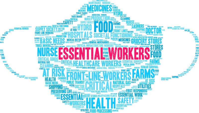 Essential Workers Stock Illustrations – 1,399 Essential Workers Stock ...