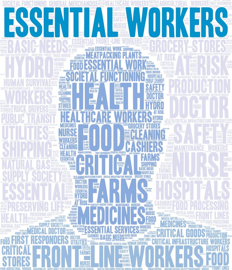 Essential Workers Stock Illustrations – 1,254 Essential Workers Stock ...