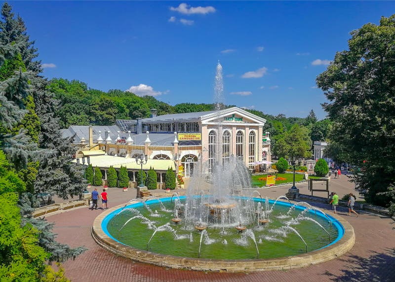 Scenic View of Essentuki City Park Stock Photo - Image of essentuki ...