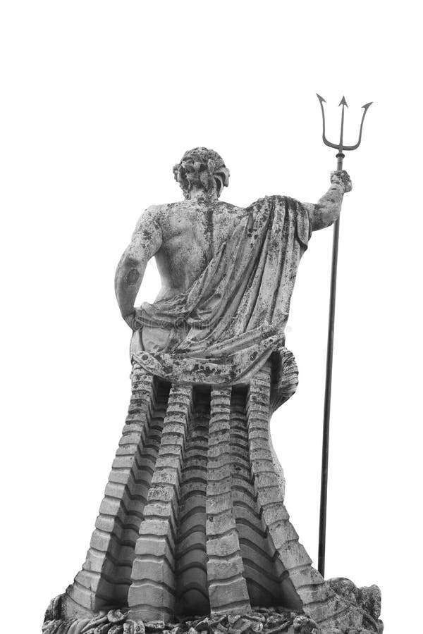 Netuno - deus dos mares foto de stock. Imagem de sorrir - 15453560