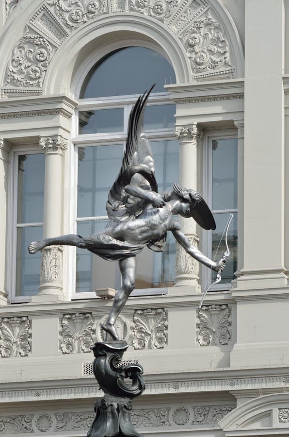 Eros (Anteros) foto de stock. Imagem de sculpture, mythology - 7900392