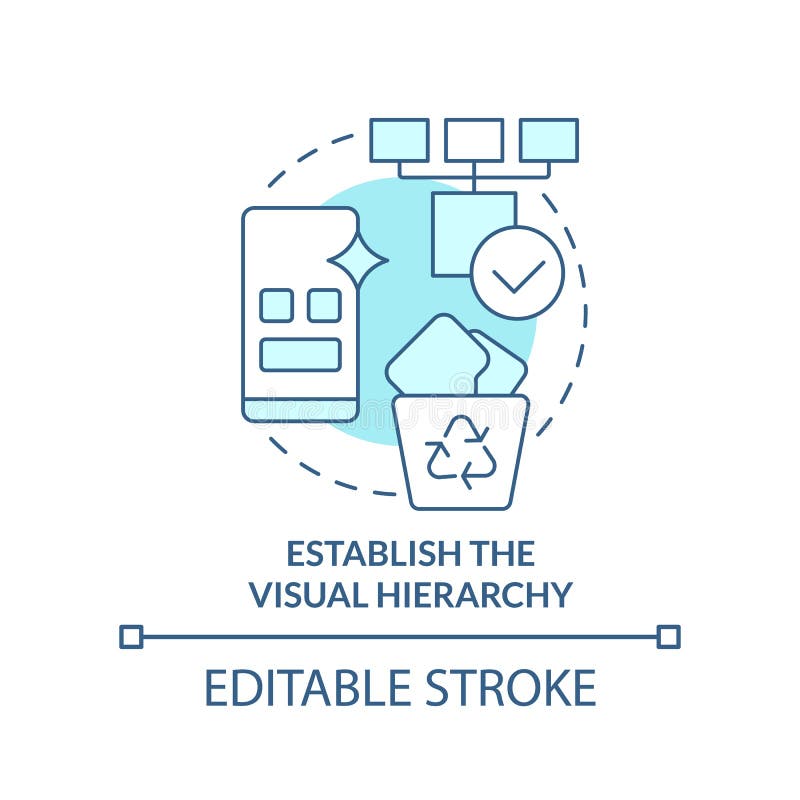 Visual Hierarchy in UX Loop Concept Icon Stock Vector - Illustration of ... Visual Hierarchy in UX Loop Concept Icon Stock Vector - Illustration of ...
