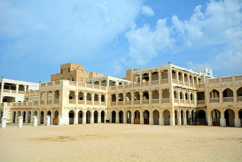 Establo real, Doha, Qatar imagen de archivo. Imagen de qatari - 70197831