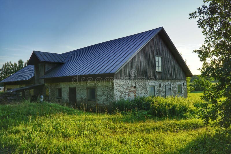 Establo tradicional foto de archivo. Imagen de unido - 35396090