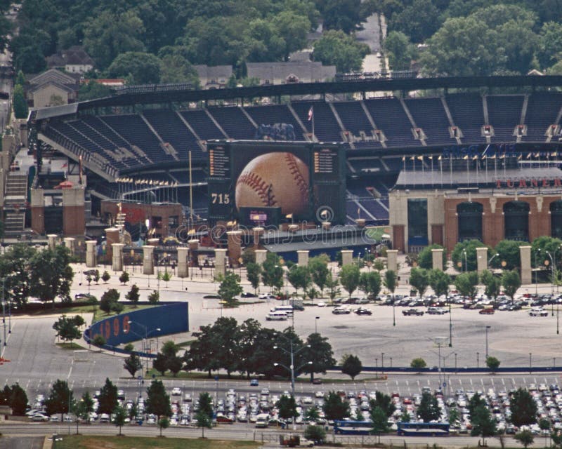 Turner Field Ticket Window, Atlanta, GA Imagen de archivo editorial ...