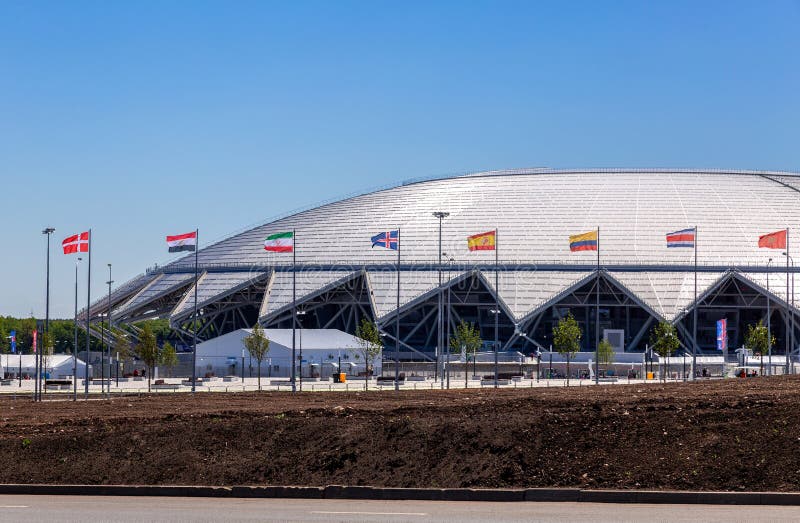 Estadio De Fútbol De Samara Arena Fotografía editorial - Imagen de ...