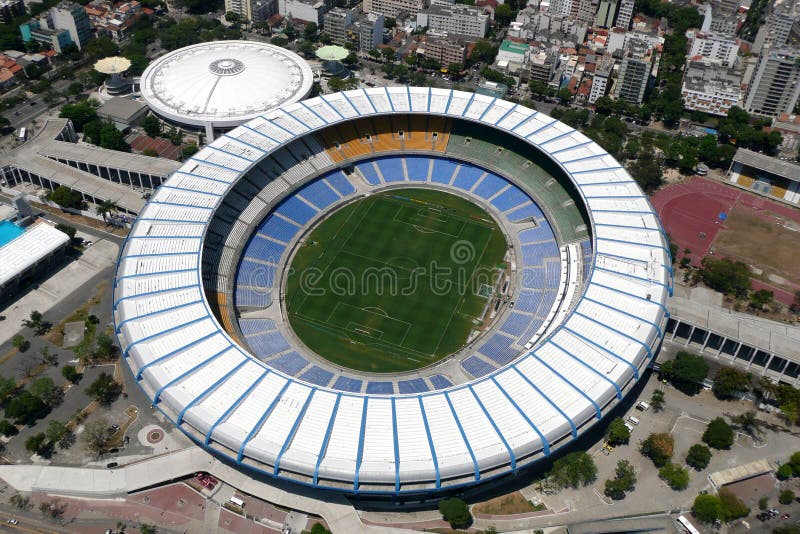 Estadio De Maracana (Río Janeiro) Foto editorial - Imagen de brazil ...
