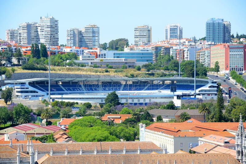 Estadio Hace Restelo, Lisboa, Portugal Imagen editorial - Imagen de ...