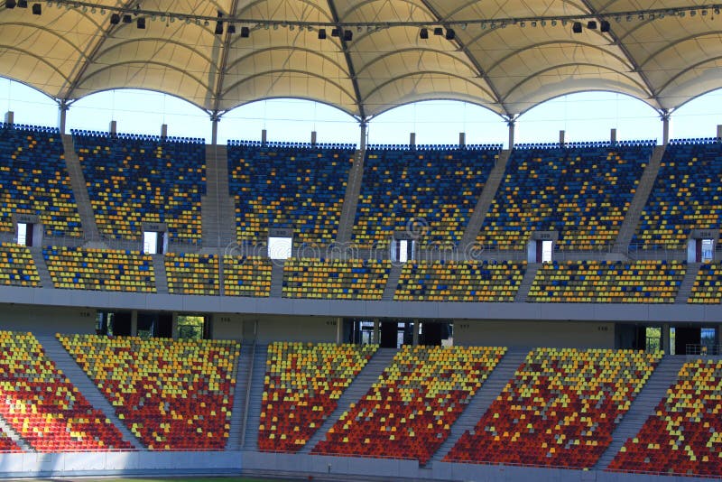 Estadio Nacional De La Arena Foto de archivo - Imagen de azotea ...