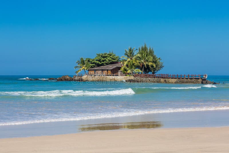 Estado Myanmar De Rakhine Da Praia De Ngapali Foto de Stock - Imagem de ...