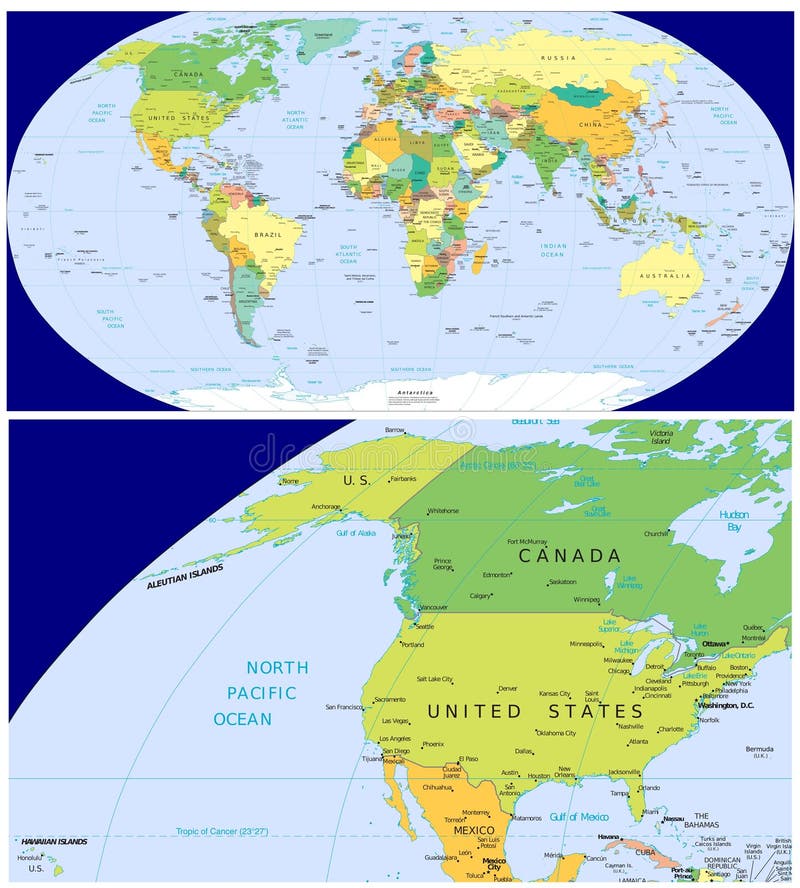 Estonia Letonia Lituania Y Mundo Stock de ilustración - Ilustración de ...