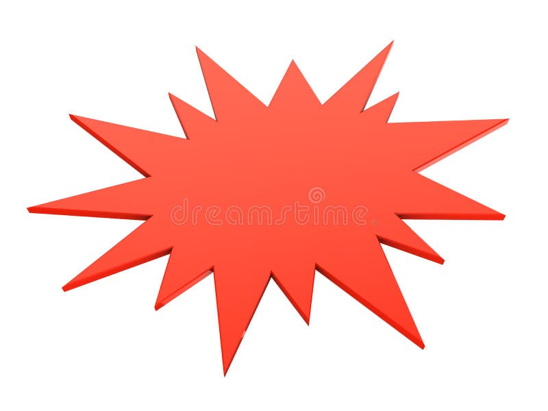 Estallar la estrella stock de ilustración. Ilustración de aislado ...