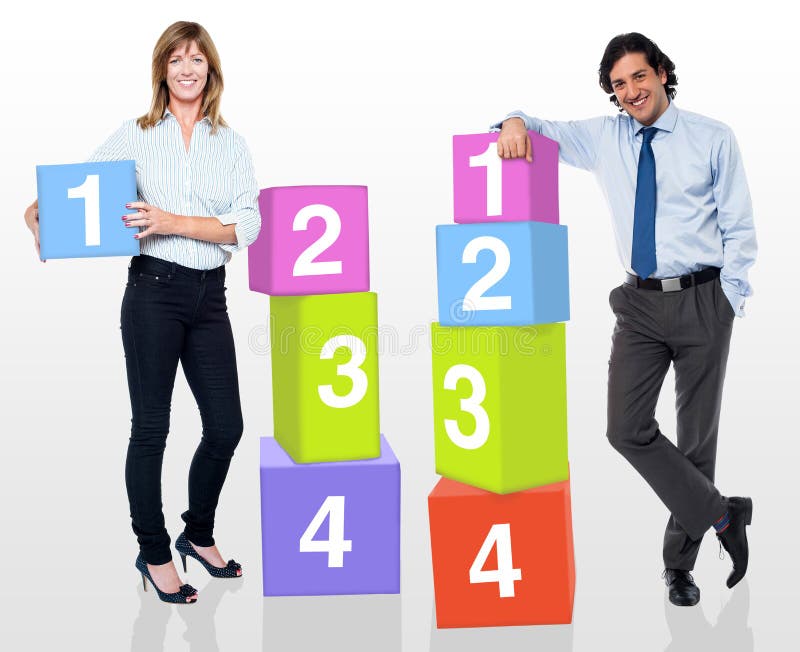 ¡Estamos Construyendo Negocio, Nos Unimos a Nos! Foto de archivo ...