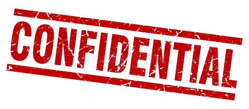 Estampille confidentielle illustration de vecteur. Illustration du ...