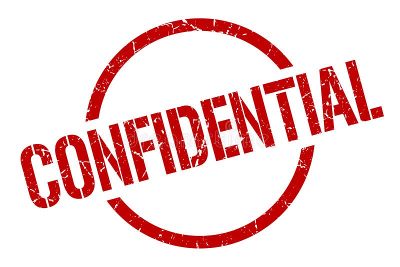 Estampille confidentielle illustration de vecteur. Illustration du ...
