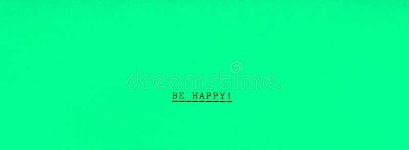 Estar Contentos Con El Papel Verde Stock de ilustración - Ilustración ...