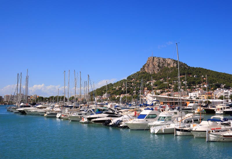 Estartit Port (Costa Brava, Spain) Stock Photo - Image of brava, costa ...