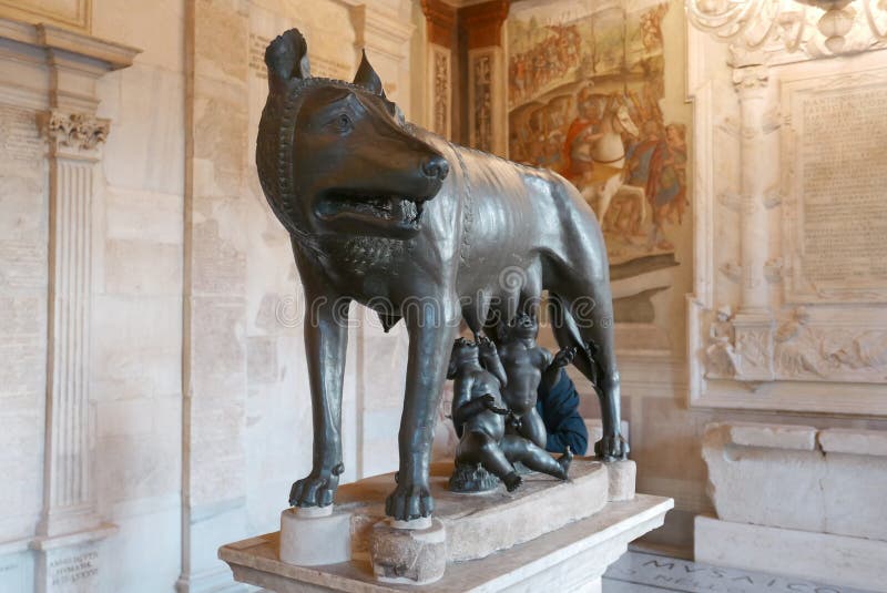 Acueducto Romano Antiguo En Monterano Imagen de archivo - Imagen de ...