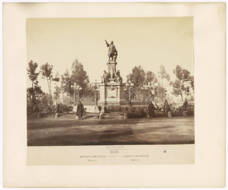 Estatua De Colon, Mexico [No. 44] Picture. Image: 222636804