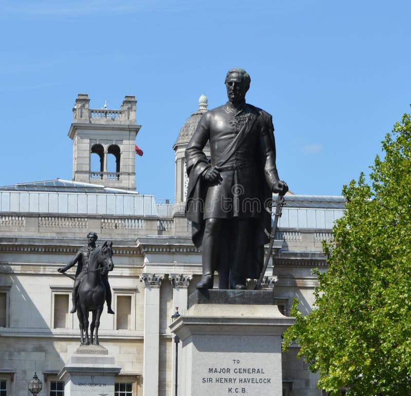 Estatua De Comandante Gen Sir Henry Imagen editorial - Imagen de ...