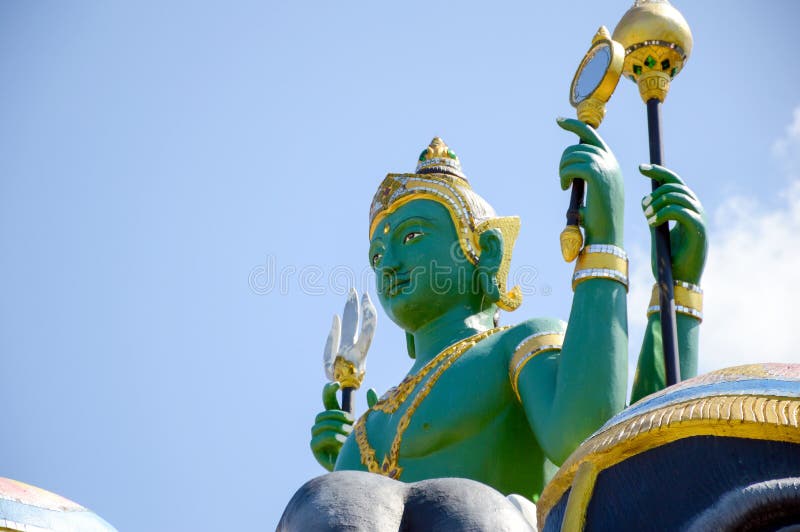 INDRA de la estatua foto de archivo. Imagen de buddha - 81077728