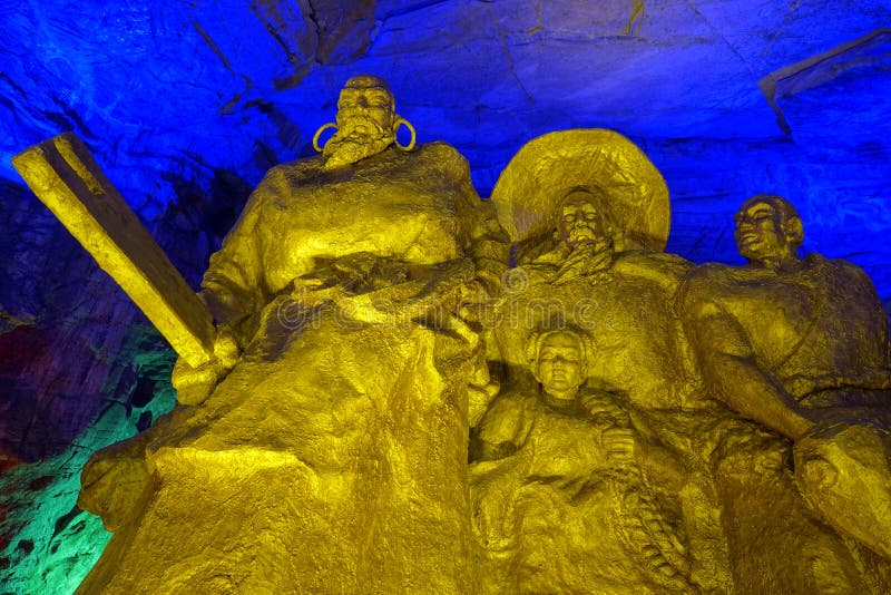 Estatua de rey Yu imagen editorial. Imagen de escultura - 119473305