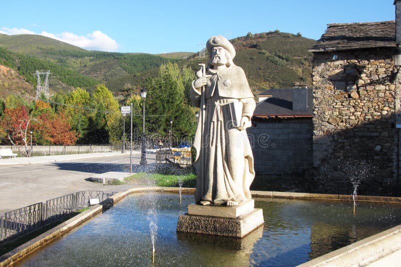Estatua de San Jaime imagen de archivo. Imagen de santiago - 48055673