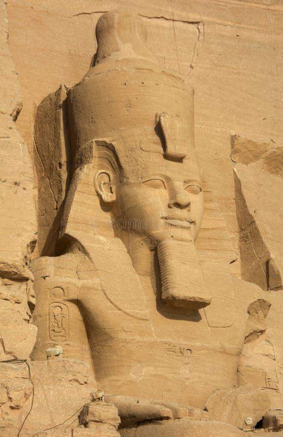 Estatuas Colosales De Ramses II, Abu Simbel, Egipto Imagen de archivo ...