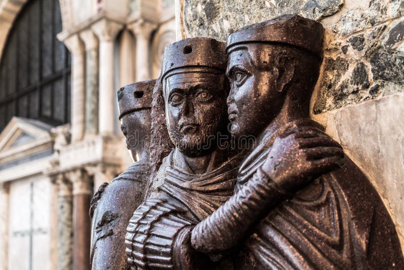 Las tetrarcas imagen de archivo. Imagen de diocleciano - 33599109