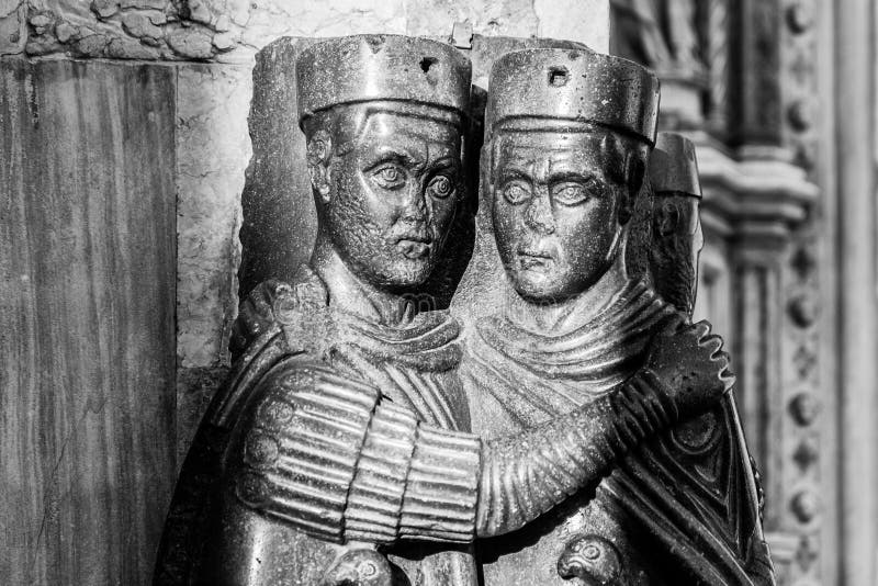 Las tetrarcas imagen de archivo. Imagen de diocleciano - 33599109