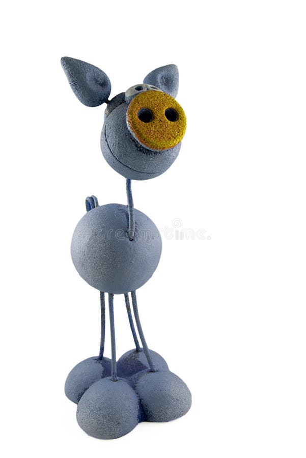 Estatuilla del cerdo imagen de archivo. Imagen de redondo - 1786539