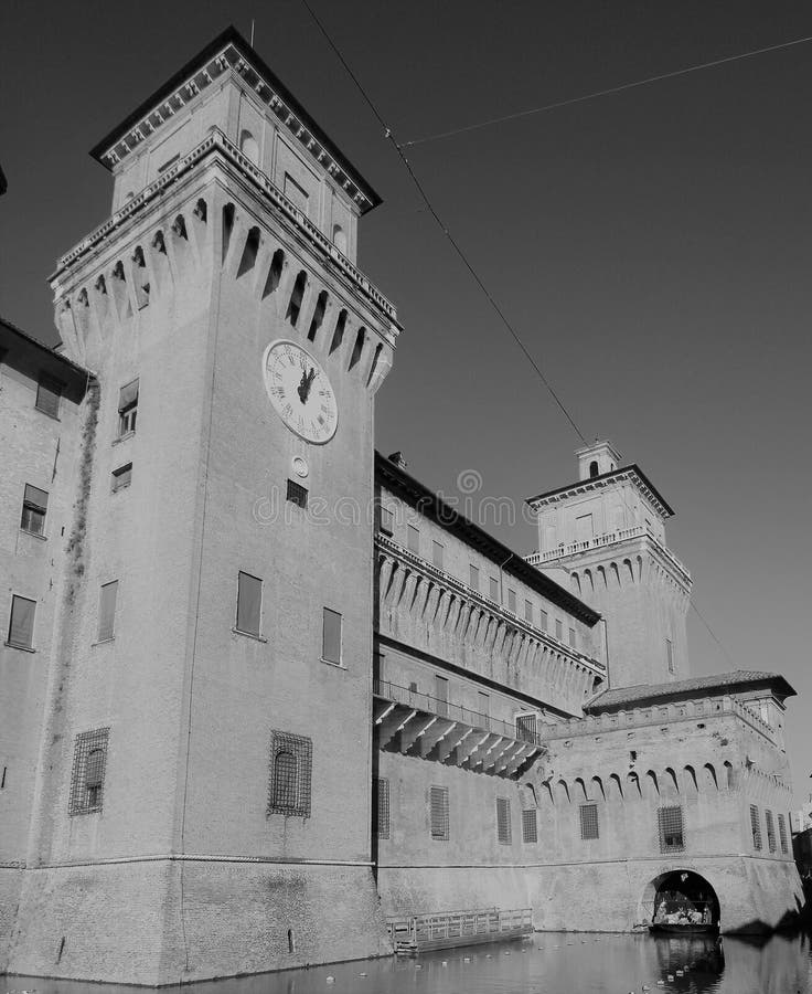Este Castle of Ferrara editorial image. Image of ages - 217006965