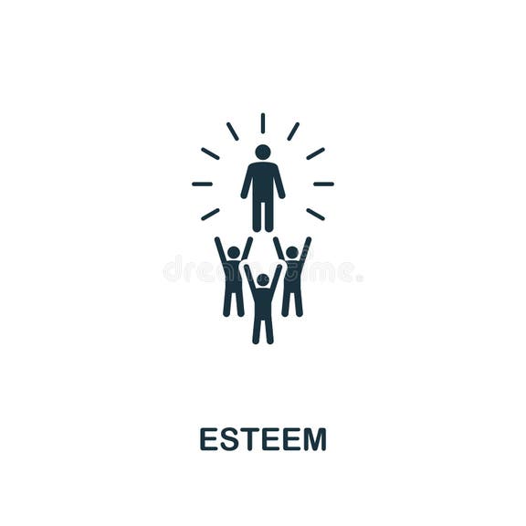 Esteem Icon. Premium Style Design, Pixel Perfect Esteem Icon for Web ...