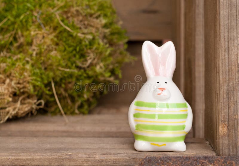 Ester stock photo. Image of pink, moss, bunny, bunnies - 28484198