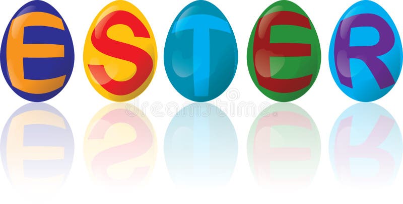 Ester Eggs stock vector. Illustration of color, ester - 2069763